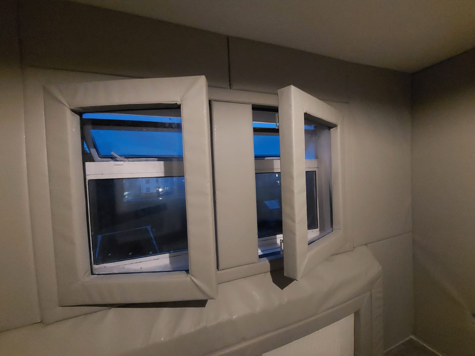 Secure Padded Window Covers - Sense Sensory
