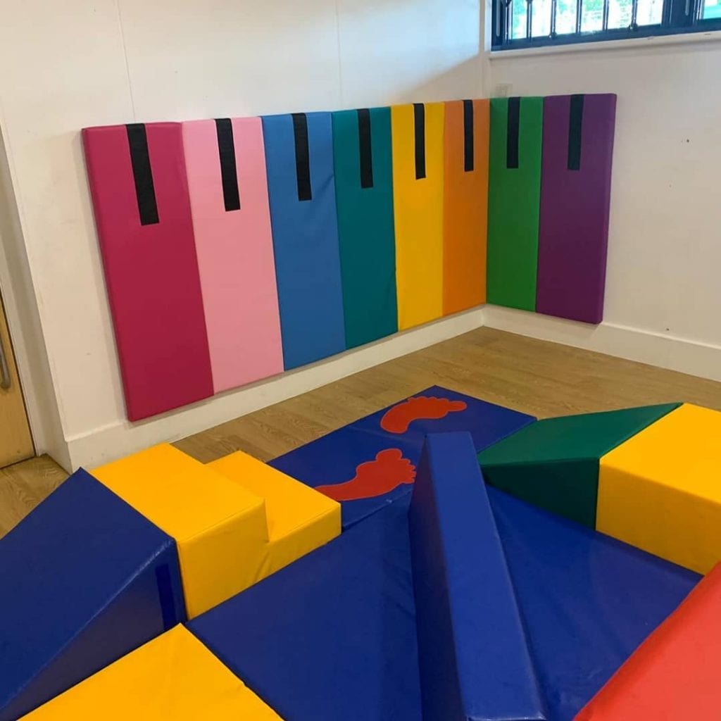 Set of 8 Piano Sound Pads - Sense Sensory