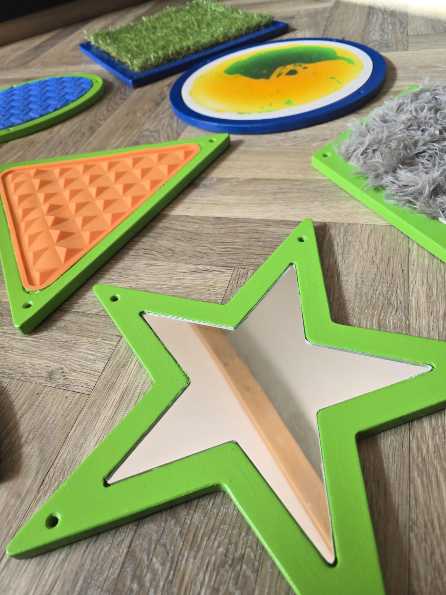 Set of 9 Tactile Shapes - Sense Sensory
