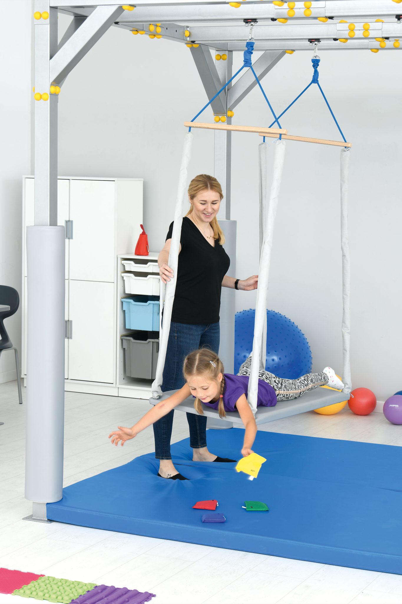 Sensory Suspension Steel Frame & Swings - Sense Sensory