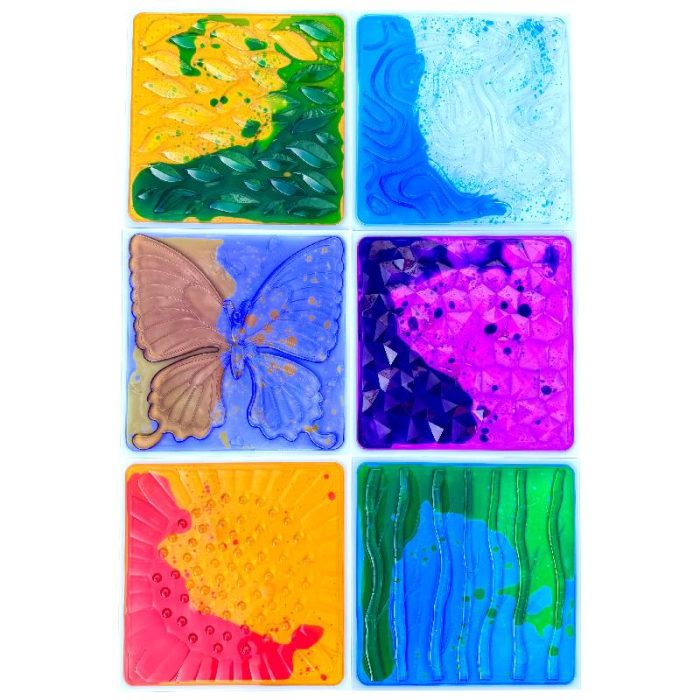 Soft Textured Liquid Floor Tiles - Sense Sensory